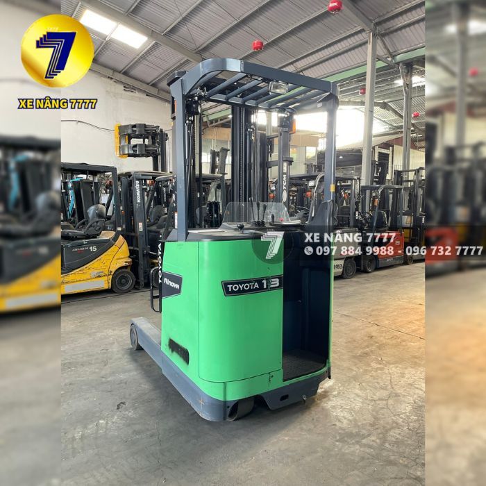 Xe nâng điện đứng lái 1.8 tấn TOYOTA 8FBR18 - Xe Nâng Hàng Nhật 7777