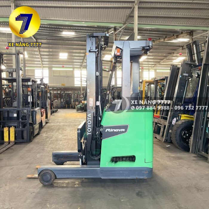 Xe nâng điện đứng lái 1.8 tấn TOYOTA 8FBR18 - Xe Nâng Hàng Nhật 7777